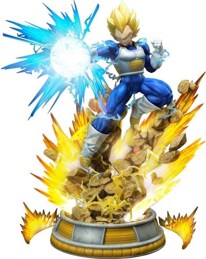 Prime 1 Studio Dragon Ball Z Super Saiyan Vegeta 1/4 Statue (Deluxe ...
