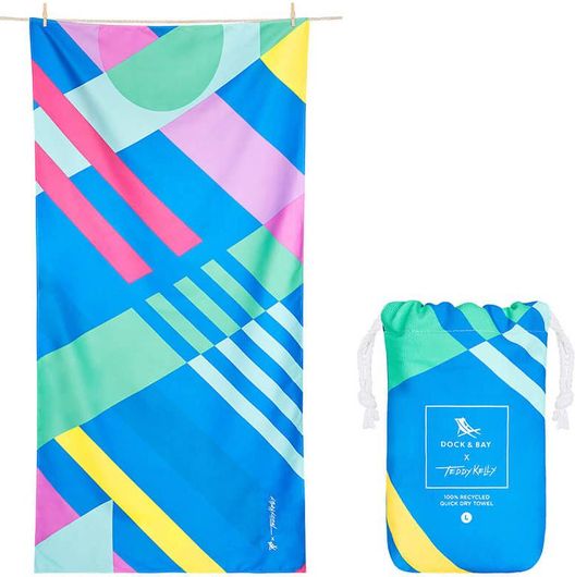 Dock & Bay QuickDry Πετσέτα Θαλάσσης Ted Kelley Collaboration "Share ...