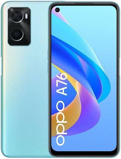 Oppo A76 4G 4GB 128GB Glowing Blue | SHOPFLIX.gr