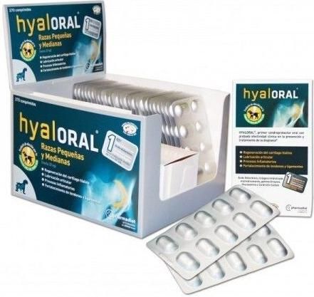 Συμπλήρωμα Διατροφής Σκύλου Pharmadiet Hyaloral 120 Δισκία | SHOPFLIX.gr