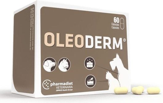 Pharmadiet Oleoderm Συμπλήρωμα Διατροφής Σκύλου σε Δισκία για Δέρμα ...