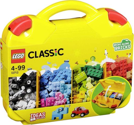 Lego Classic: Creative Suitcase Σετ 213τμχ για 4+ Ετών #10713 | SHOPFLIX.gr