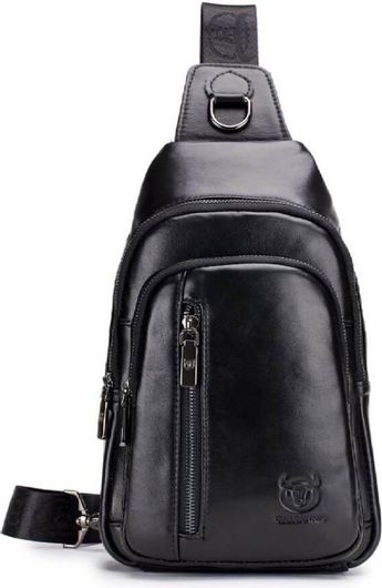 Δερμάτινο Τσαντάκι body Bull Captain XB 100a Μαύρο | SHOPFLIX.gr