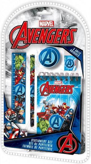 Παιδικά Σετ Γραφικής Ύλης Avengers 5 τμχ stationery Marvel | SHOPFLIX.gr