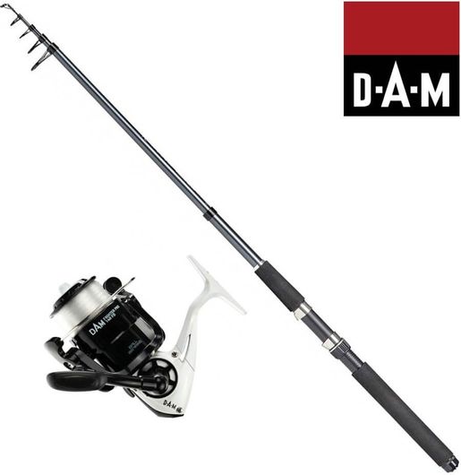 Καλάμι Ψαρέματος Dam για Spinning με Μηχανισμό 2.10m | SHOPFLIX.gr