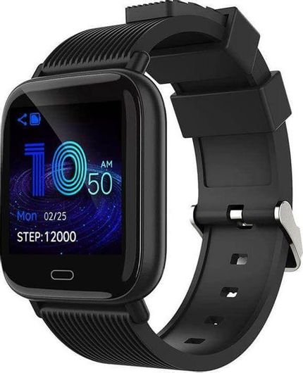 Smartwatch G20 1234 με Παλμογράφο Μαύρο | SHOPFLIX.gr