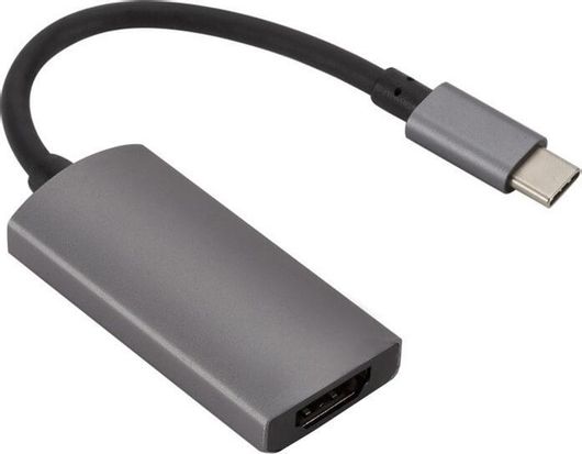 Μετατροπέας Powertech CAB-UC038 USB-C male σε HDMI female Γκρι ...