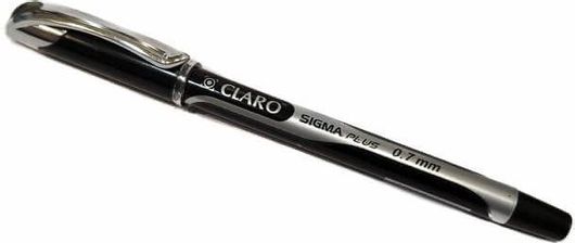 Στυλό Claro Sigma Plus 0.7mm με Καπάκι Μαύρο | SHOPFLIX.gr