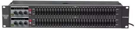 Αναλογικό Equalizer Phonic GEQ-3102F 2x31 περιοχών | SHOPFLIX.gr