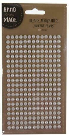 Περλες Αυτοκολλητες Hand Made Crafts Λευκες 260 Τεμ Mtcr-Ac162 Wh ...