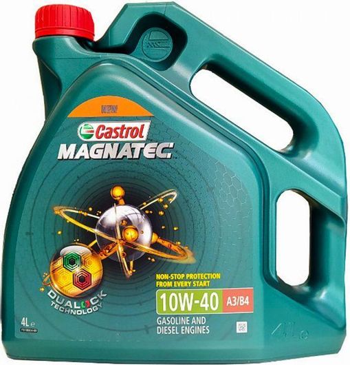 Λάδι Αυτοκινήτου Castrol Oil Magnatec 10w 40 A3 B4 4lt Shopflix Gr