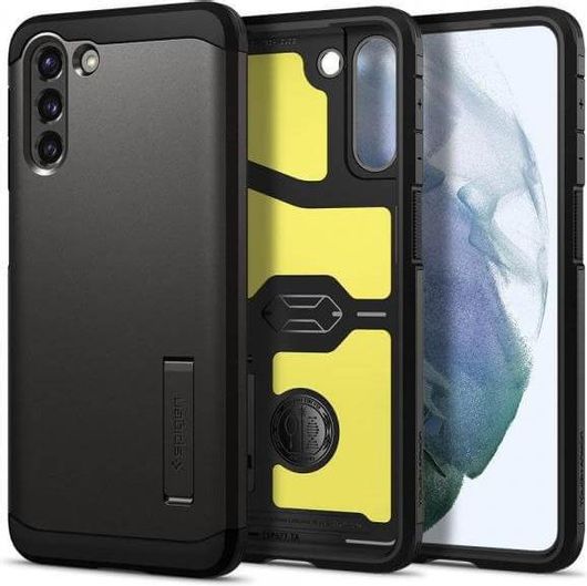 Spigen Tough Armor Back Cover Πλαστικό 2mm Γκρι Galaxy S21 5G | SHOPFLIX