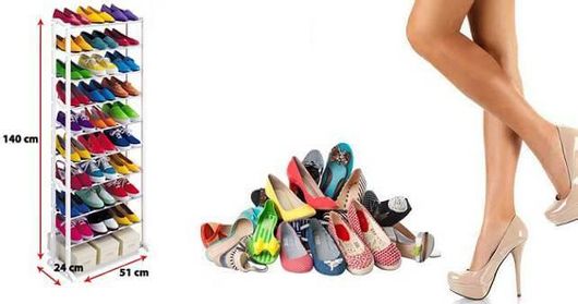 Παπουτσοθήκη Stand για Αποθήκευση 30 Ζευγαριών Παπουτσιών | SHOPFLIX.gr