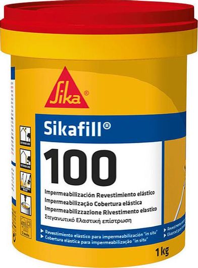 Ακρυλική Στεγανοποιητική Επίστρωση SikaFill-100 Ελαστική Άμεσης ...