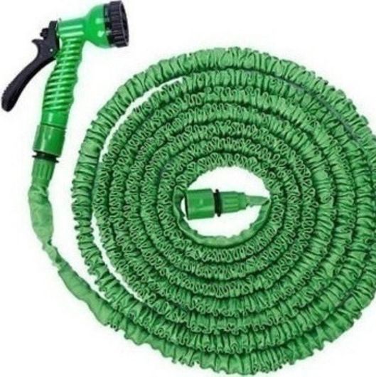 Λάστιχο Επεκτεινόμενο Σετ Magic Hose 15m Πράσινο | SHOPFLIX.gr