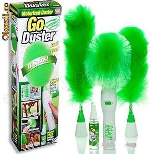 Συσκευή Ξεσκονίσματος με Αξεσουάρ Go Duster ADD0113 Πράσινο | SHOPFLIX.gr