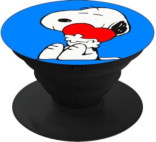 Pop Holder koupakoupa Snoopy με Μαύρη Βάση | SHOPFLIX.gr