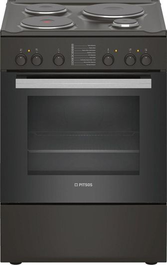 Κουζίνα Pitsos PHA009090 66lt Εμαγιέ Εστίες 85x60x60cm | SHOPFLIX.gr