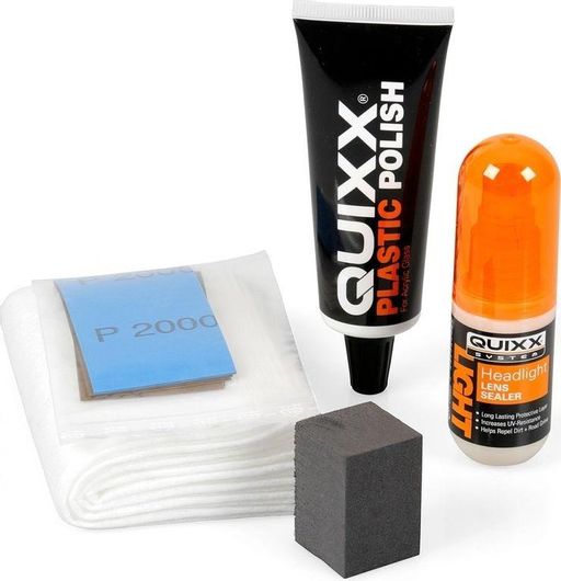 Κιτ Ξεθαμπώματος Φαναριών Αυτοκινήτου Lampa QUIXX 50g+30ml | SHOPFLIX.gr