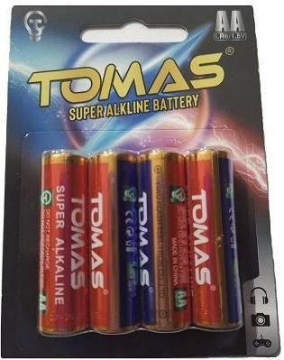 Αλκαλικές Μπαταρίες Tomas 640005 AA 4τμχ | SHOPFLIX.gr