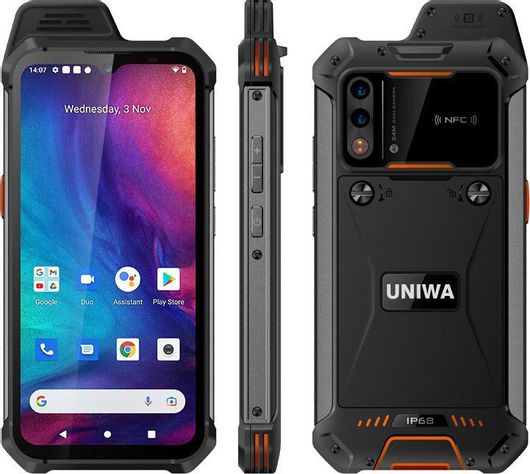 Uniwa W888 4GB 64GB Black | SHOPFLIX.gr