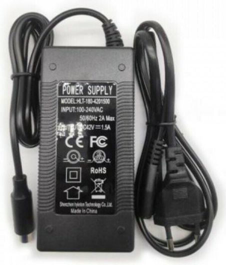 Φορτιστής DCSP420200 για Ηλεκτρικό Scooter Xiaomi 36V | SHOPFLIX.gr