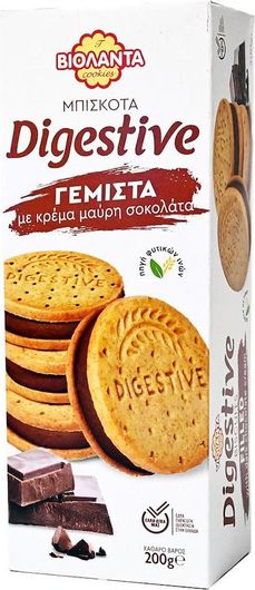 Μπισκότα Βιολάντα Digestive Γεμιστά με Γεύση Κρέμα Μαύρος Σοκολάτας ...