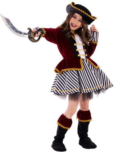 Αποκριάτικη Παιδική Στολή Fun Fashion για Κορίτσι Υ Pirate Of Red Sea ...