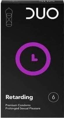 Προφυλακτικά Duo Retarding με Επιβραδυντικό 6τμχ | SHOPFLIX.gr
