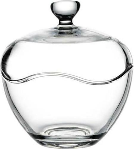 Φοντανιέρα Espiel Γυάλινη με Καπάκι 17x17x13cm Διάφανη | SHOPFLIX.gr