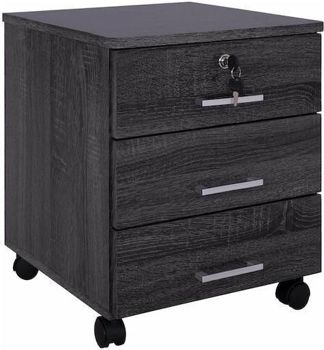 Συρταριέρα Γραφείου HomeMarkt HM2282.01 Ξύλινο 38x39.5x50cm Γκρι ...