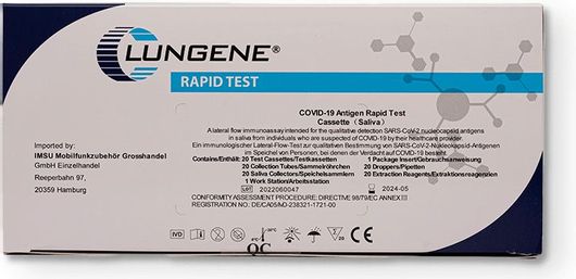 Διαγνωστικό Τεστ Clungene Rapid Test Antigen Σιέλου | SHOPFLIX.gr