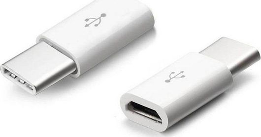 Μετατροπέας Ancus 20775 USB-C male σε Micro USB female Λευκό | SHOPFLIX.gr