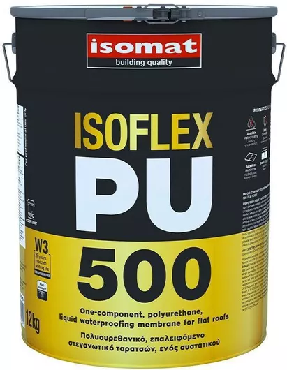 Στεγανωτικό Isomat ISOFLEX-PU 500 Πολυουρεθάνης 1kg Λευκό | SHOPFLIX.gr