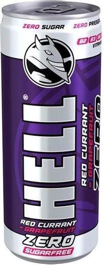 Energy Drink Hell Zero Grapefruit 250ml | SHOPFLIX.gr