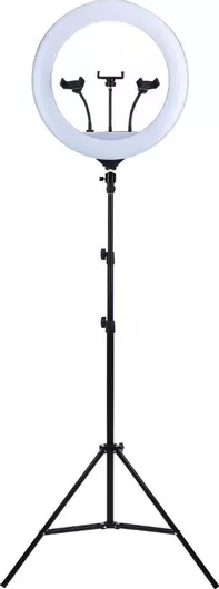 Ring Light USB Ring Lamp Light LED 36cm 36cm με Τρίποδο Δαπέδου & Βάση ...