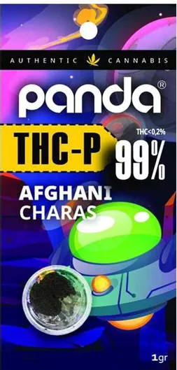 Άνθος Κάνναβης Panda Charas 99% THC-P Afghani 1gr | SHOPFLIX.gr