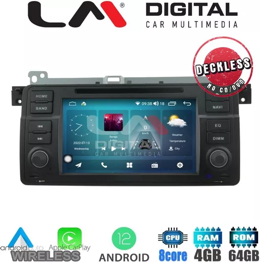 Ηχοσύστημα Αυτοκινήτου LM Digital για Bmw E46 με Bluetooth /USB/WiFi ...
