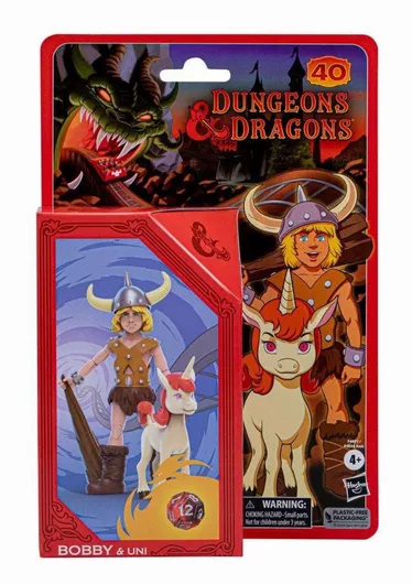 Φιγούρα Δράσης Dungeons & Dragon Bobby & Uni 15cm για 4+ Ετών | SHOPFLIX.gr
