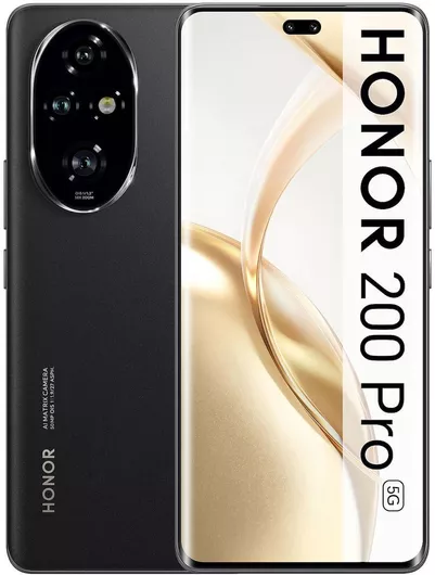 Honor 200 Pro 5G 12GB 512GB Μαύρο | SHOPFLIX.gr