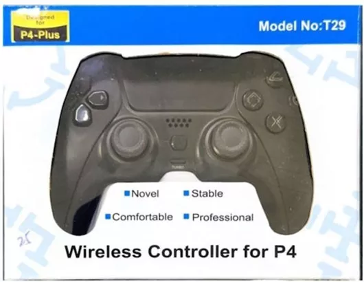 P4 Plus T29 Ασύρματο Gamepad για PS4 Μαύρο | SHOPFLIX.gr