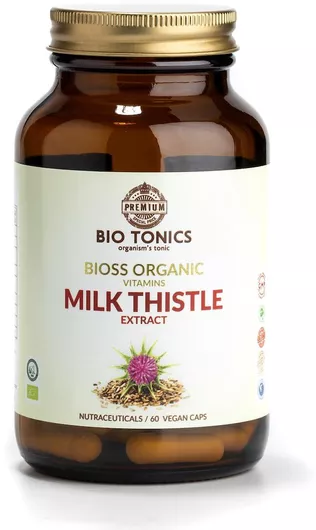Bio Tonics Milk Thistle 320mg 60 Φυτικές Κάψουλες | SHOPFLIX.gr