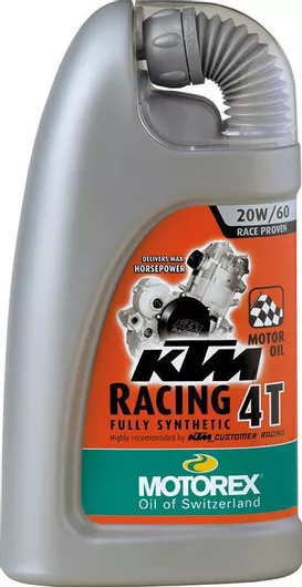 Λάδι Μοτοσυκλέτας Motorex KTM Racing 4T Συνθετικό για Τετράχρονους ...