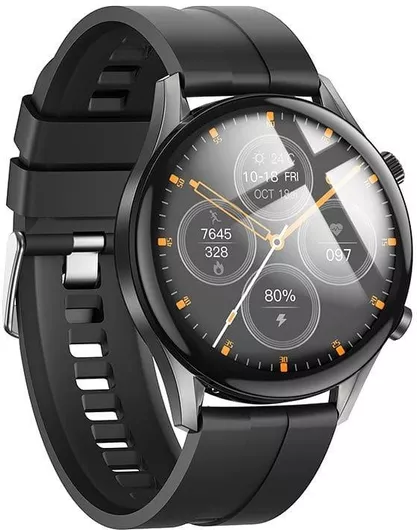 Smartwatch Hoco Y7 Pro 1.39" Aluminum Case Grey | SHOPFLIX.gr