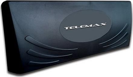 Κεραία Τηλεόρασης Telemax PRO35UA Εξωτερική / Εσωτερική Μαύρο | SHOPFLIX.gr