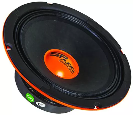 Ηχεία Αυτοκινήτου Sp Audio Sp08cm 4 Ohm Midrange 150W RMS Στρογγυλά ...