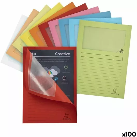 Ντοσιέ Exacompta για Χαρτί A4 Διάφανο | SHOPFLIX.gr