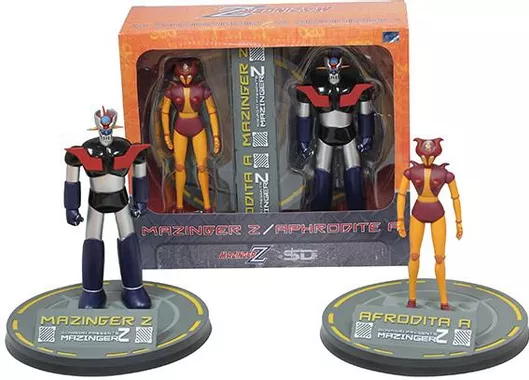 Action Figure Mazinger Mazinger Z Mazinger Z & Aphrodite A 18cm ...