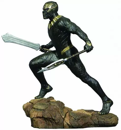 Statue Diamond Select Toys Marvel Gallery Black Panther Movie ...