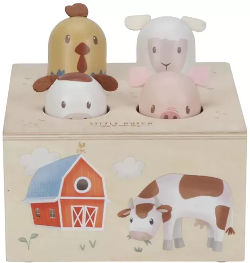 Little Dutch Ζωάκι από Ξύλο με Ήχους για 12+ Μηνών | SHOPFLIX.gr